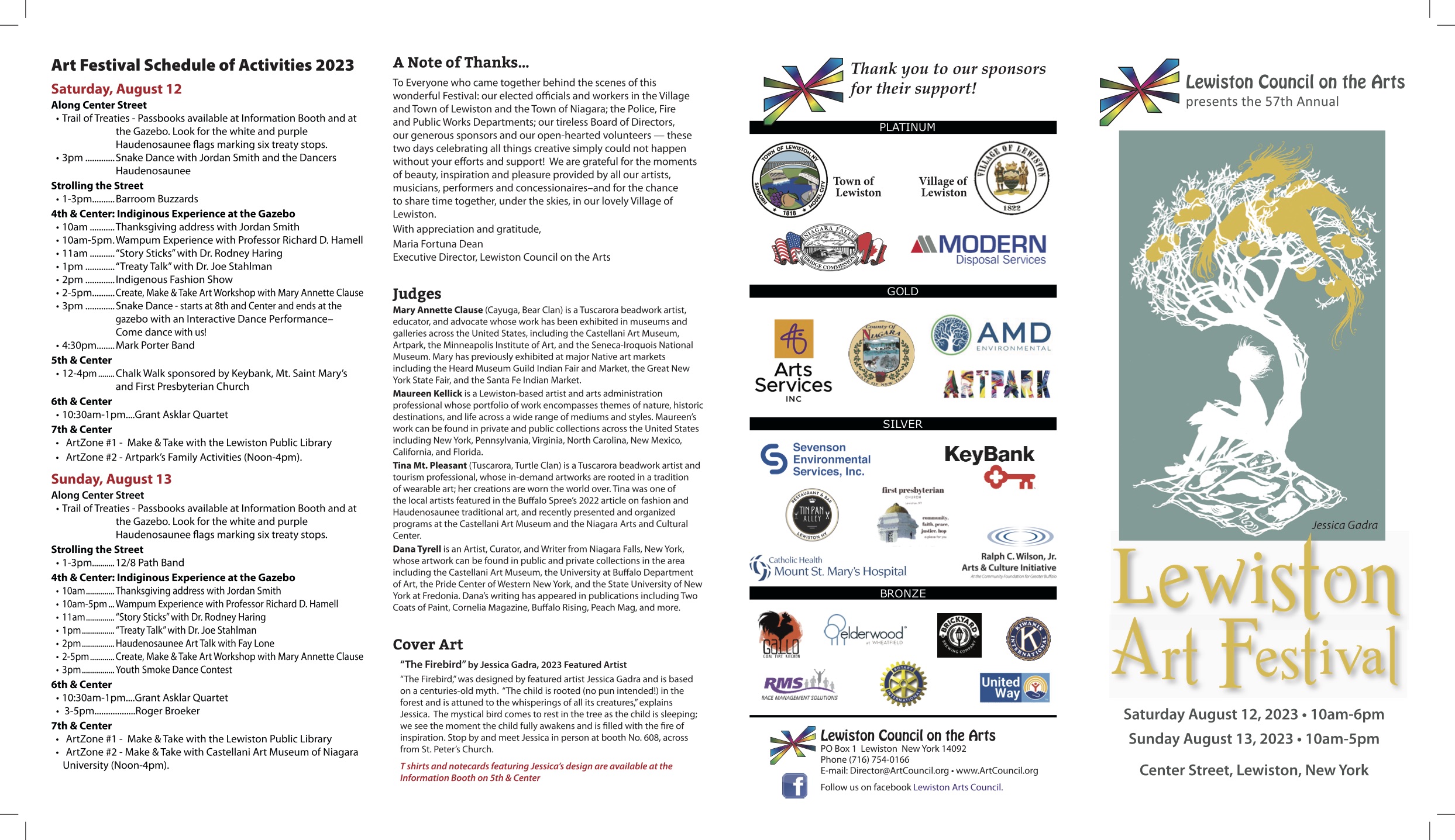 Lewiston Art Festival 2023 | Lewiston Council on the Arts